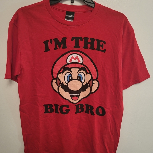 Nintendo | Shirts & Tops | Super Mario Big Brother Shirt Xl | Poshmark